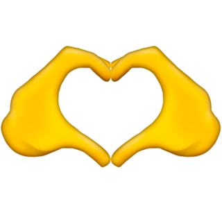 🫶 Heart Hands Emoji on Emojipedia Sample Images 14.0