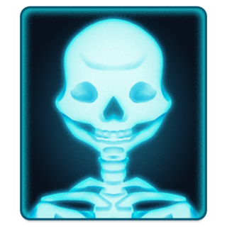 🩻 X-Ray Emoji on Emojipedia Sample Images 14.0