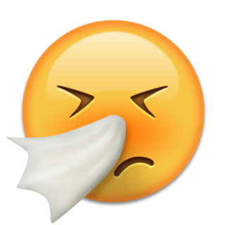 🤧 Sneezing Face Emoji on Emojipedia Sample Images 5.0