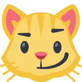 😼 Cat with Wry Smile Emoji on Facebook 2.1