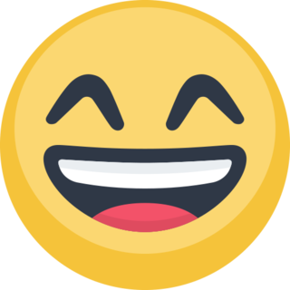 😄 Visage Très Souriant Aux Yeux Rieurs Emoji on Facebook 2.2.1