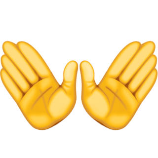 👐 Open Hands Emoji on Facebook 3.0