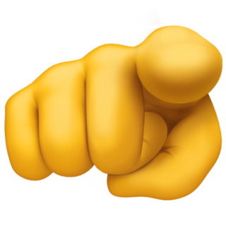 🫵 Index Pointing at the Viewer Emoji on Facebook 14.0