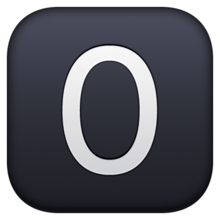 0️⃣ Keycap Digit Zero Emoji on Facebook 15.0