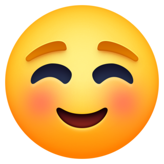 ☺️ Smiling Face Emoji on Facebook 15.0
