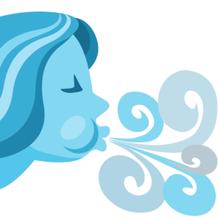 🌬️ Wind Face Emoji on Facebook 2.0