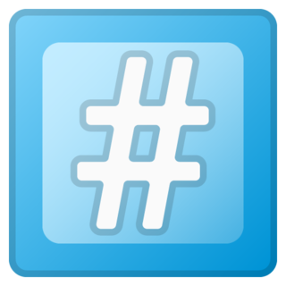 #️⃣ Keycap Number Sign Emoji on Google Noto Color Emoji Android 8.0