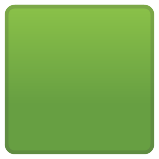 🟩 Green Square Emoji on Google Noto Color Emoji Android 11.0 December ...