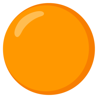 🟠 Orange Circle Emoji on Google Noto Color Emoji Android 12.0