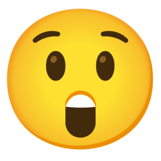 😲 Verbaasd Gezicht Emoji on Google Noto Color Emoji 15.0