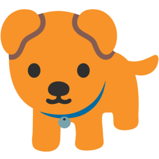 🐕 Dog Emoji on Google Noto Color Emoji Android 7.0