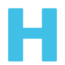 Regional Indicator Symbol Letter H Emoji on Google Noto Color Emoji ...