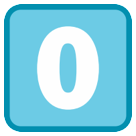 0️⃣ Keycap Digit Zero Emoji on HTC Sense 7