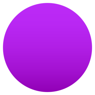 🟣 Purple Circle Emoji on JoyPixels 6.5