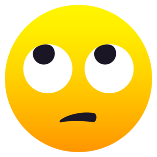 🙄 Gezicht Met Rollende Ogen Emoji on JoyPixels 6.6