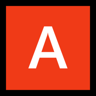 🅰️ A Button (Blood Type) Emoji on Microsoft Windows 11