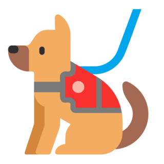 🐕‍🦺 Service Dog Emoji on Microsoft Windows 11 November 2021 Update