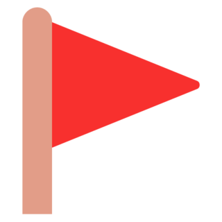 🚩 Triangular Flag Emoji on Microsoft Windows 11 November 2021 Update