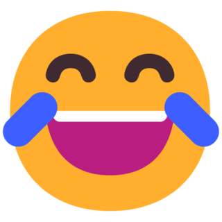 😂 Cara Llorando De Risa Emoji on Microsoft Windows 11 22H2