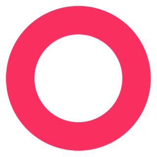 ⭕ Hollow Red Circle Emoji on Microsoft Windows 11 22H2