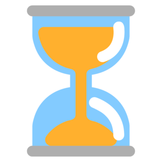 ⏳ Hourglass Not Done Emoji on Microsoft Windows 11 22H2