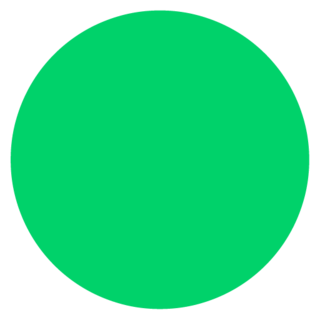🟢 Cerchio Verde Emoji on Microsoft Windows 11 22H2