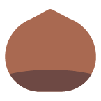 🌰 Chestnut Emoji on Toss Face (토스페이스) February 2022