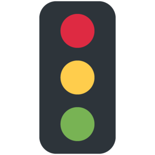 🚦 Vertical Traffic Light Emoji on Twitter Twemoji 13.1.1