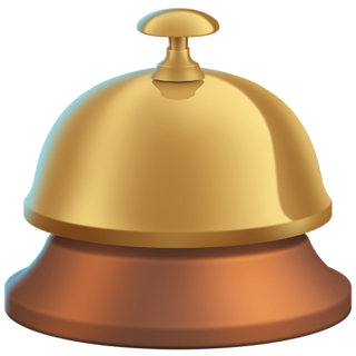 🛎️ Bellhop Bell Emoji on Twitter Emoji Stickers 13.1