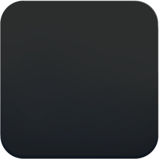 ⬛ Black Large Square Emoji on Twitter Emoji Stickers 13.1