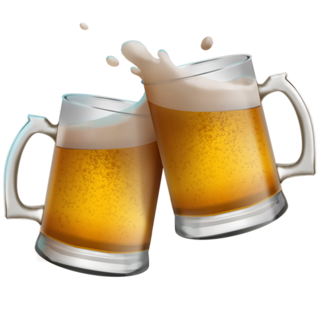 🍻 Chopes De Bière Emoji on Twitter Emoji Stickers 13.1