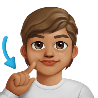 🧏🏽 Deaf Person: Medium Skin Tone Emoji on Twitter Emoji Stickers 13.1