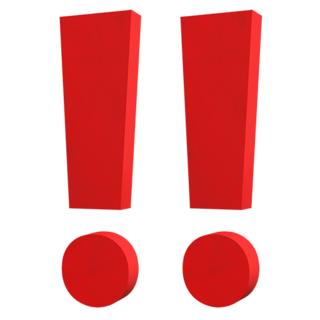 ‼️ Dubbel Uitroepteken Emoji on Twitter Emoji Stickers 13.1