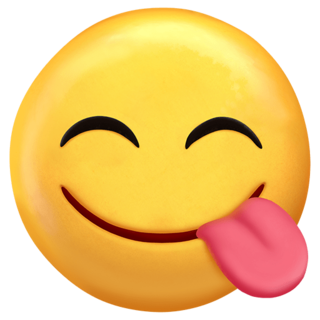 😋 Rosto Saboreando Comida Emoji on Twitter Emoji Stickers 13.1