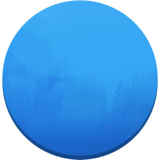 🔵 Blue Circle Emoji on Twitter Emoji Stickers 13.1