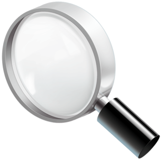 🔍 Magnifying Glass Tilted Left Emoji on Twitter Emoji Stickers 13.1