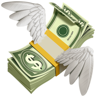 💸 Billete Con Alas Emoji on Twitter Emoji Stickers 13.1