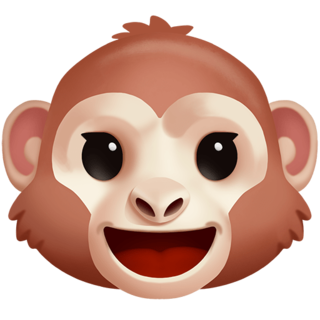 🐵 Tête De Singe Emoji on Twitter Emoji Stickers 13.1