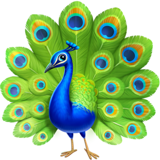 🦚 Pavo Real Emoji on Twitter Emoji Stickers 13.1