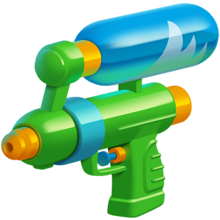 🔫 Wasserpistole Emoji on Twitter Emoji Stickers 13.1
