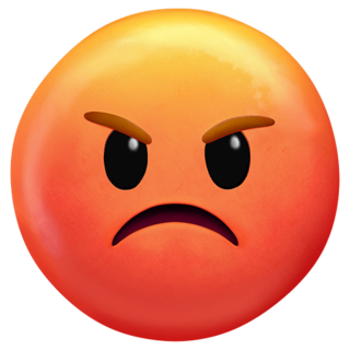 😡 Enraged Face Emoji on Twitter Emoji Stickers 13.1