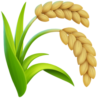 🌾 Seberkas Padi Emoji on Twitter Emoji Stickers 13.1