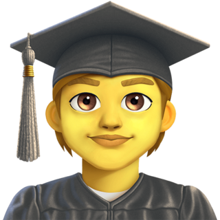 🧑‍🎓 Estudiante Emoji on Twitter Emoji Stickers 13.1