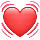 💓 Cuore Che Batte Emoji on WhatsApp 2.23.2.72