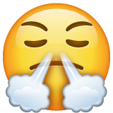 😤 Face with Steam From Nose Emoji on WhatsApp 2.23.2.72