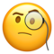 🧐 Face with Monocle Emoji