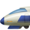 🚅 High-Speed Train with Bullet Nose Emoji