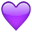 💜 Purple Heart Emoji