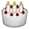 🎂 Birthday Cake Emoji