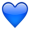 💙 Blue Heart Emoji